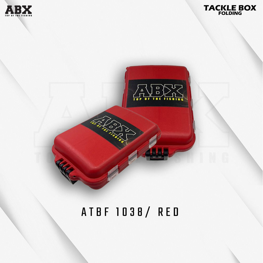 ABX Mini Matte Folding Tackle Box | Fish Tackle Malaysia | Fishing ...