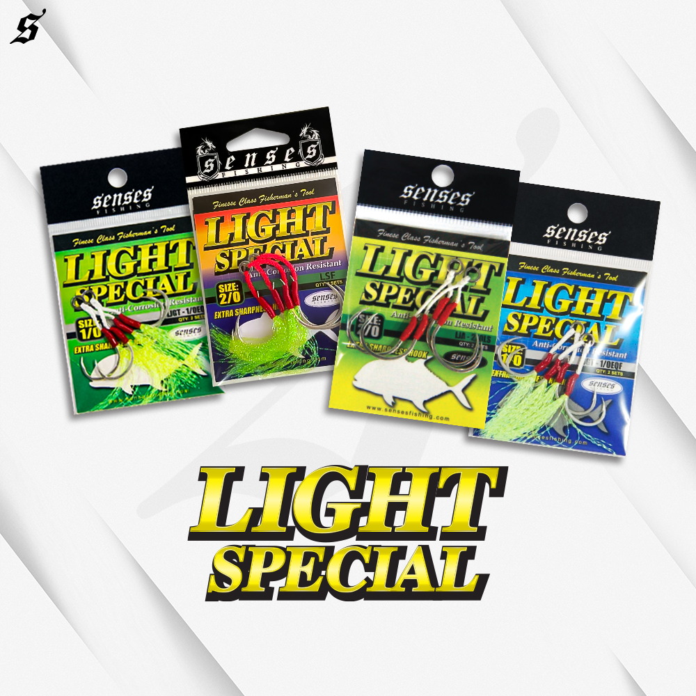 Senses Light Special Jigging Assist Double Hook | Fishing Equipment ...